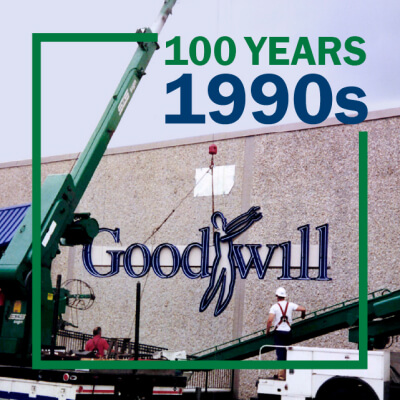 10 Decades in 10 Months of Evergreen Goodwill: 1990s - Evergreen Goodwill