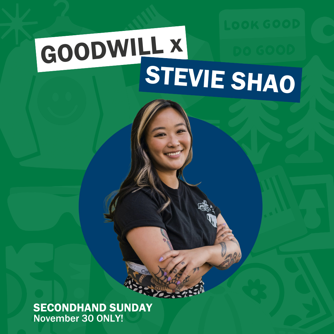 Goodwill x Stevie Shao: Exclusive Secondhand Sunday Drop - Evergreen ...