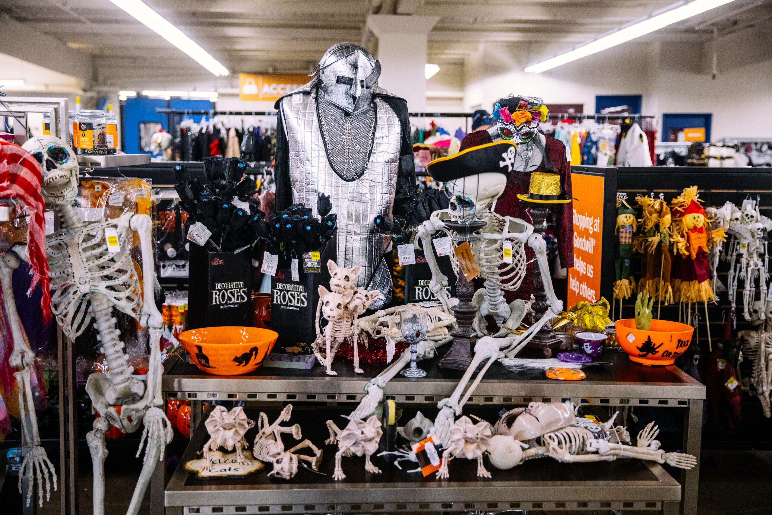 2019 Halloween at Seattle Goodwill - Evergreen Goodwill